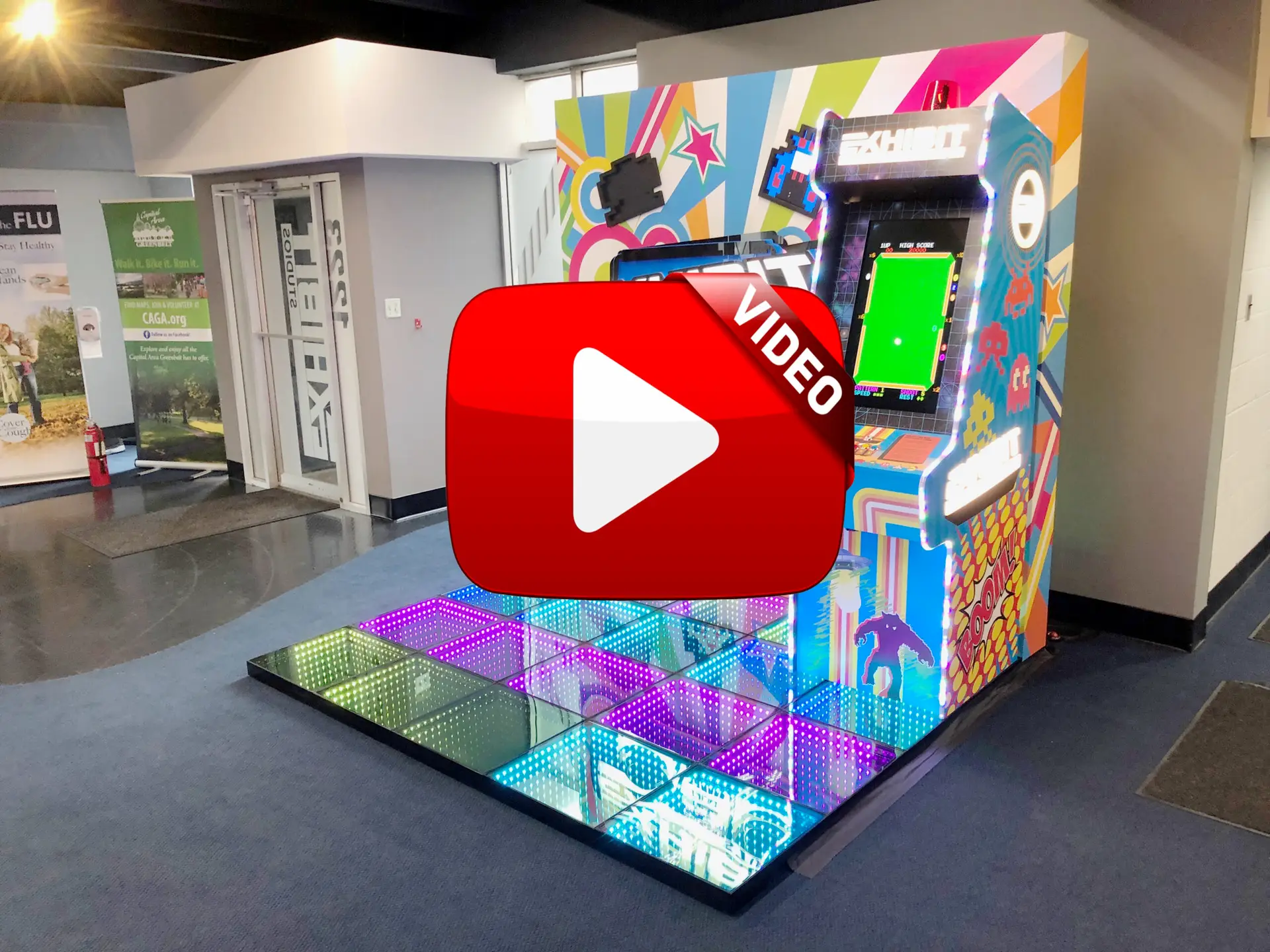 Custom Video Game Console: Behind The Scenes | Exhibit Studios